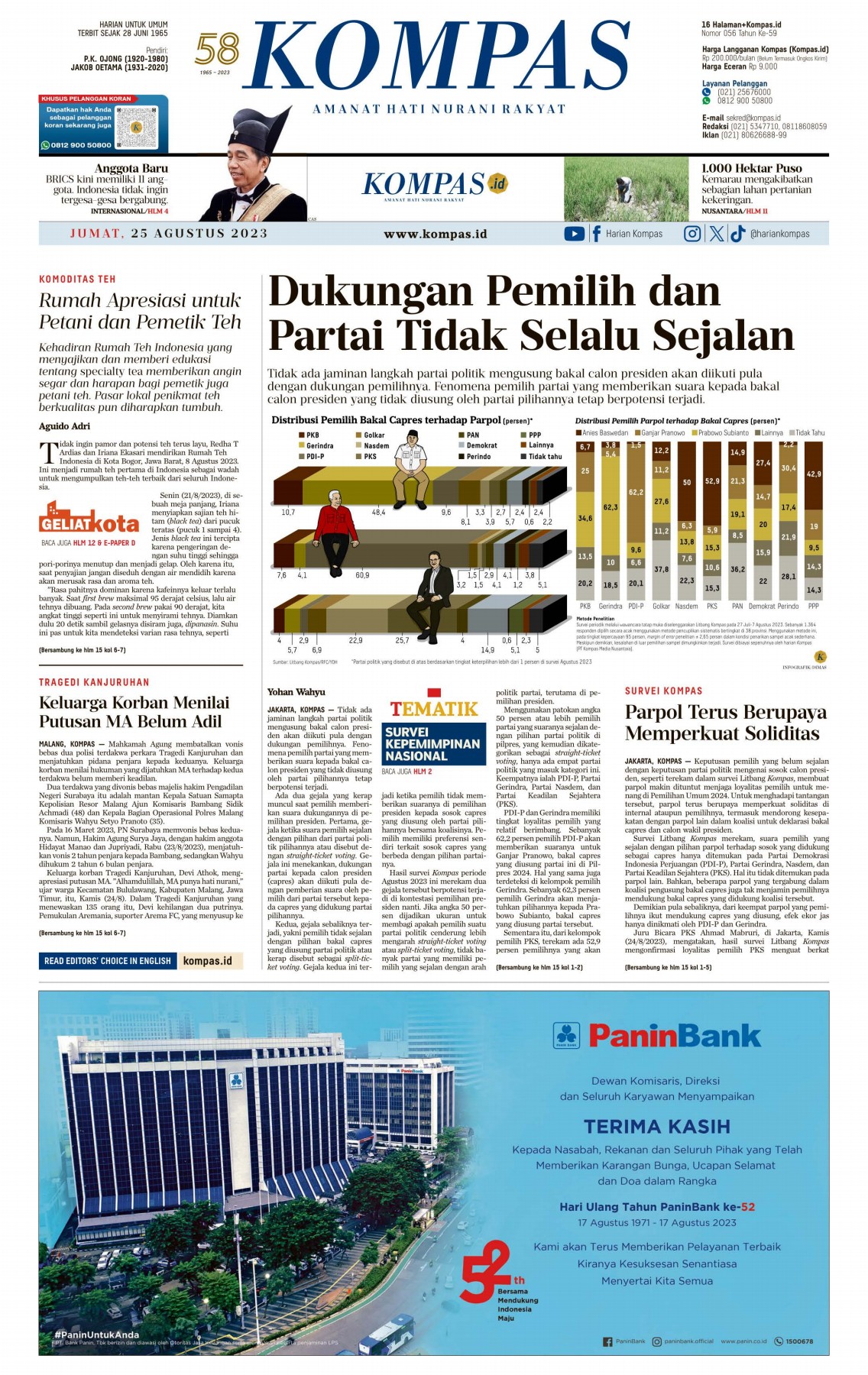 Kompas 25 Agustus 2023 - UMSBY - Page 1 - 20 | Flip PDF Online | PubHTML5