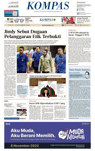 Kompas 4 November 2023