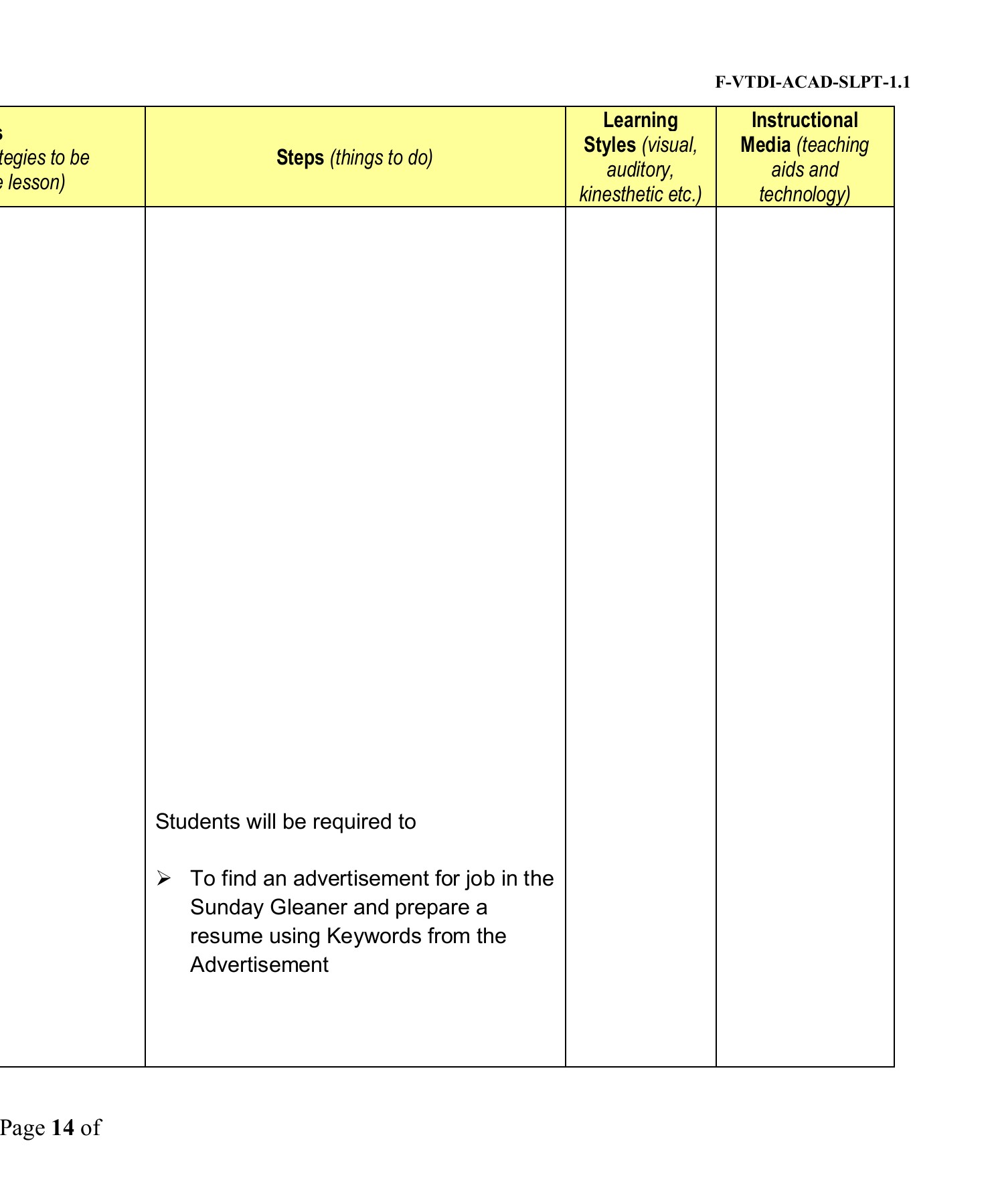 Lesson Plan - February - April 2021 - Dianne Lewis - Page 22 | Flip PDF ...