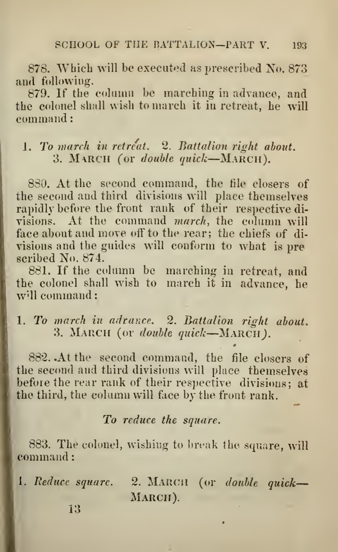 HARDEES RIFLE AND LIGHT INFANTRY TACTICS VOL.2 - Company D 2nd Maryland ...