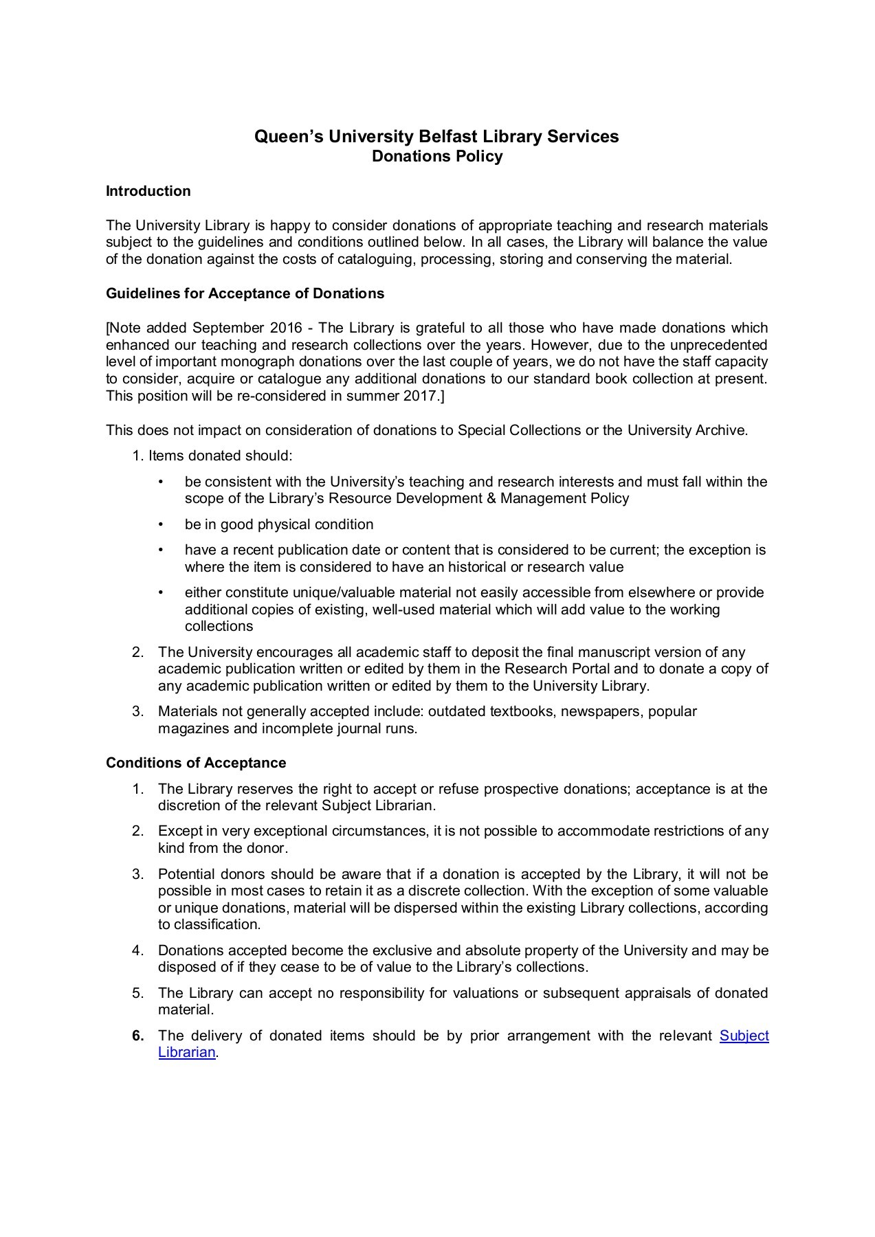 Donations_policy - libsupport - Page 1 - 2 | Flip PDF Online | PubHTML5