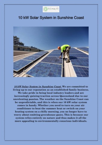 Top-Rated Solar Panels For Your Maroochydore Home