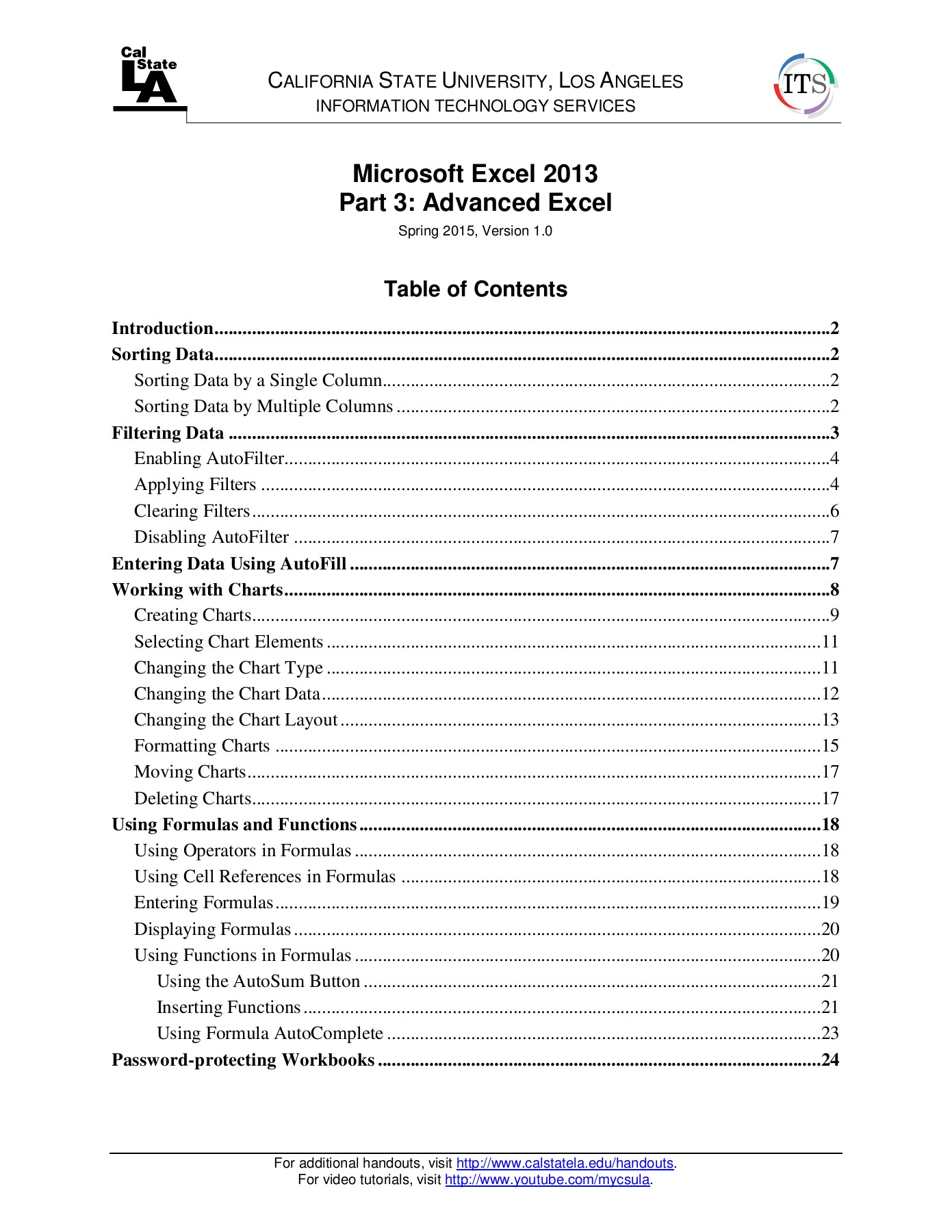0008-microsoft-excel-2013-part-3-advanced - Centre for Precision ...