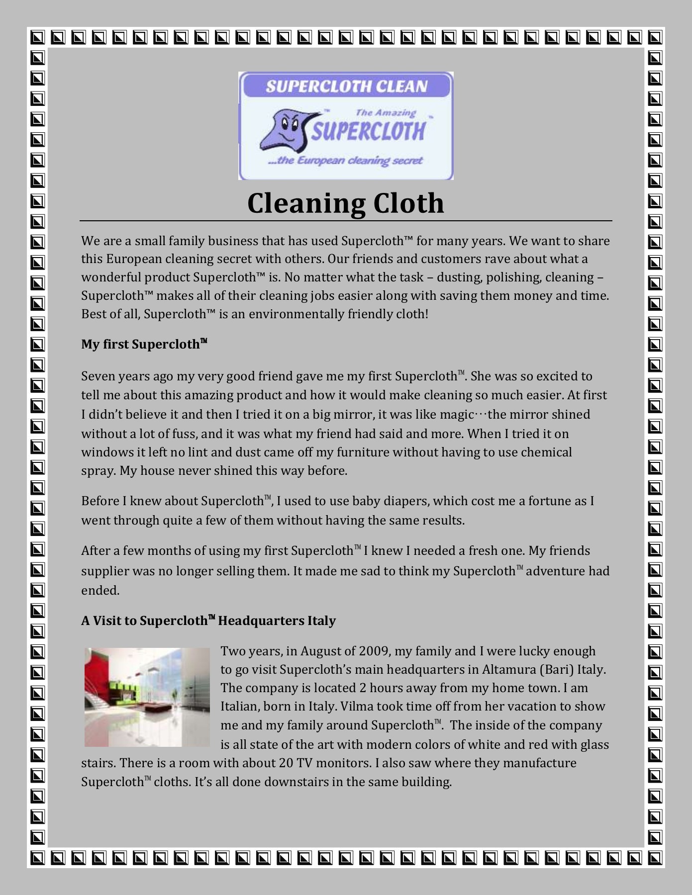 Cleaning Cloth - superclothclean - Page 1 - 3 | Flip PDF Online | PubHTML5