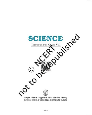 science book class 8