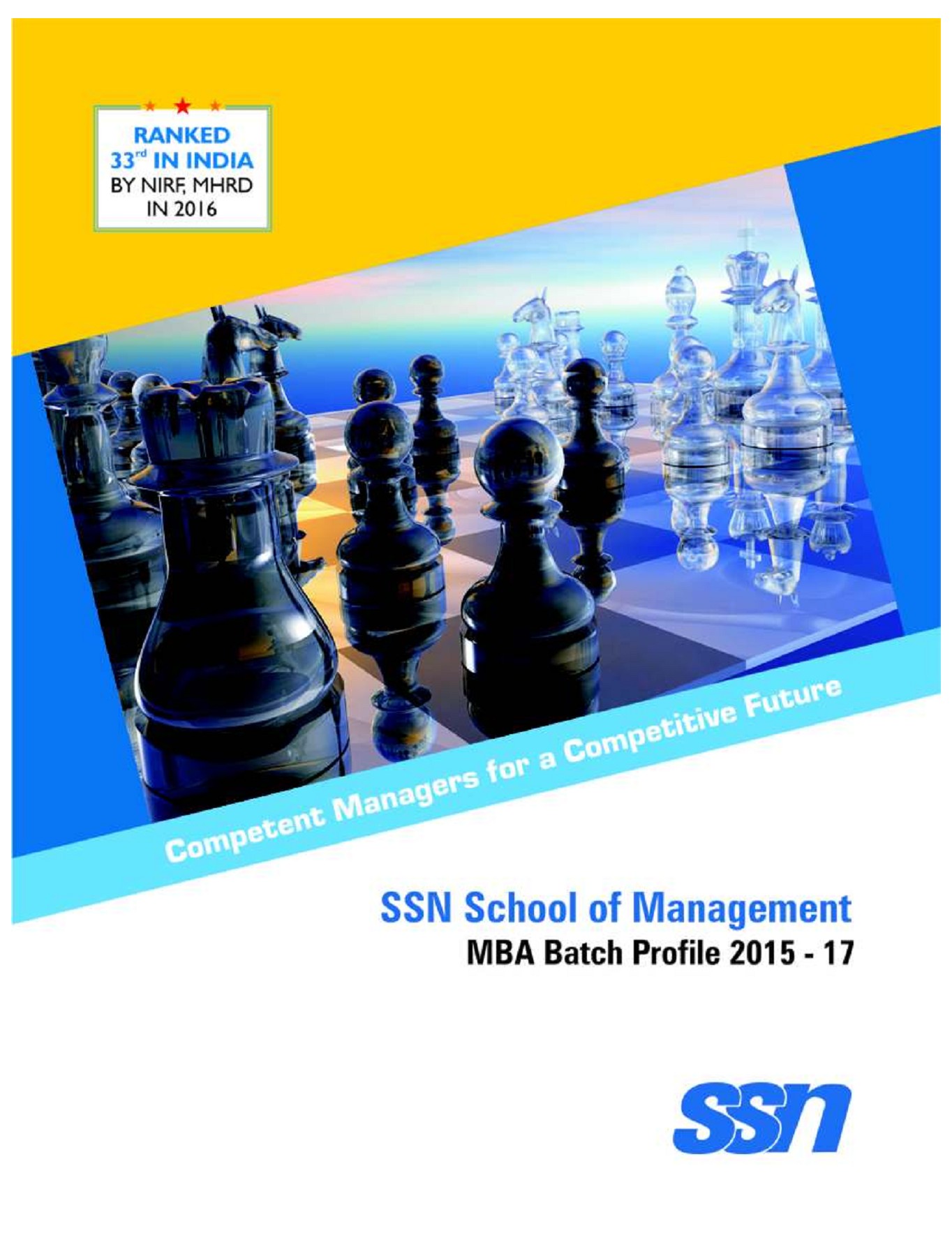 SSN MBA Batch Profile 2015-17 4.5 MB - P Shankar - Page 1 - 45 | Flip ...