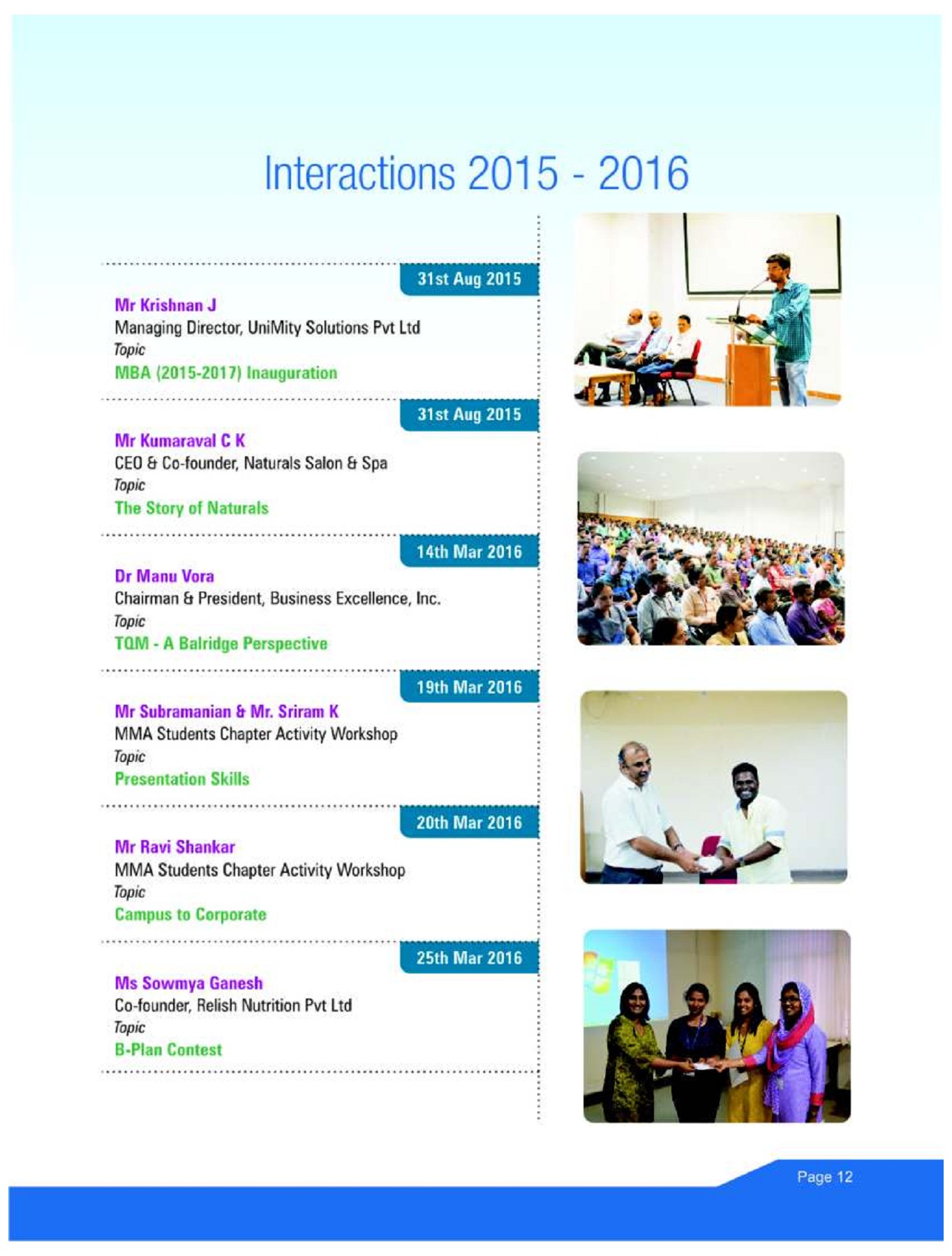 SSN MBA Batch Profile 2015-17 4.5 MB - P Shankar - Page 13 | Flip PDF ...