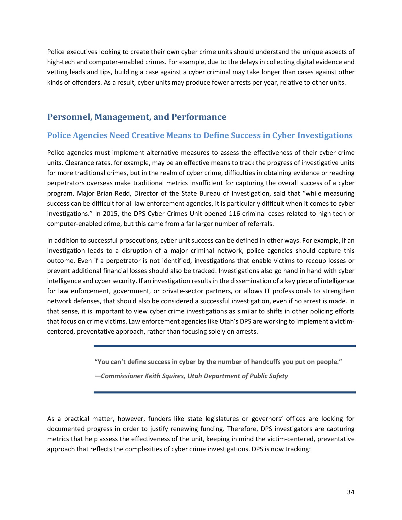 The Utah Model: A Path Forward for Investigating and Building ...