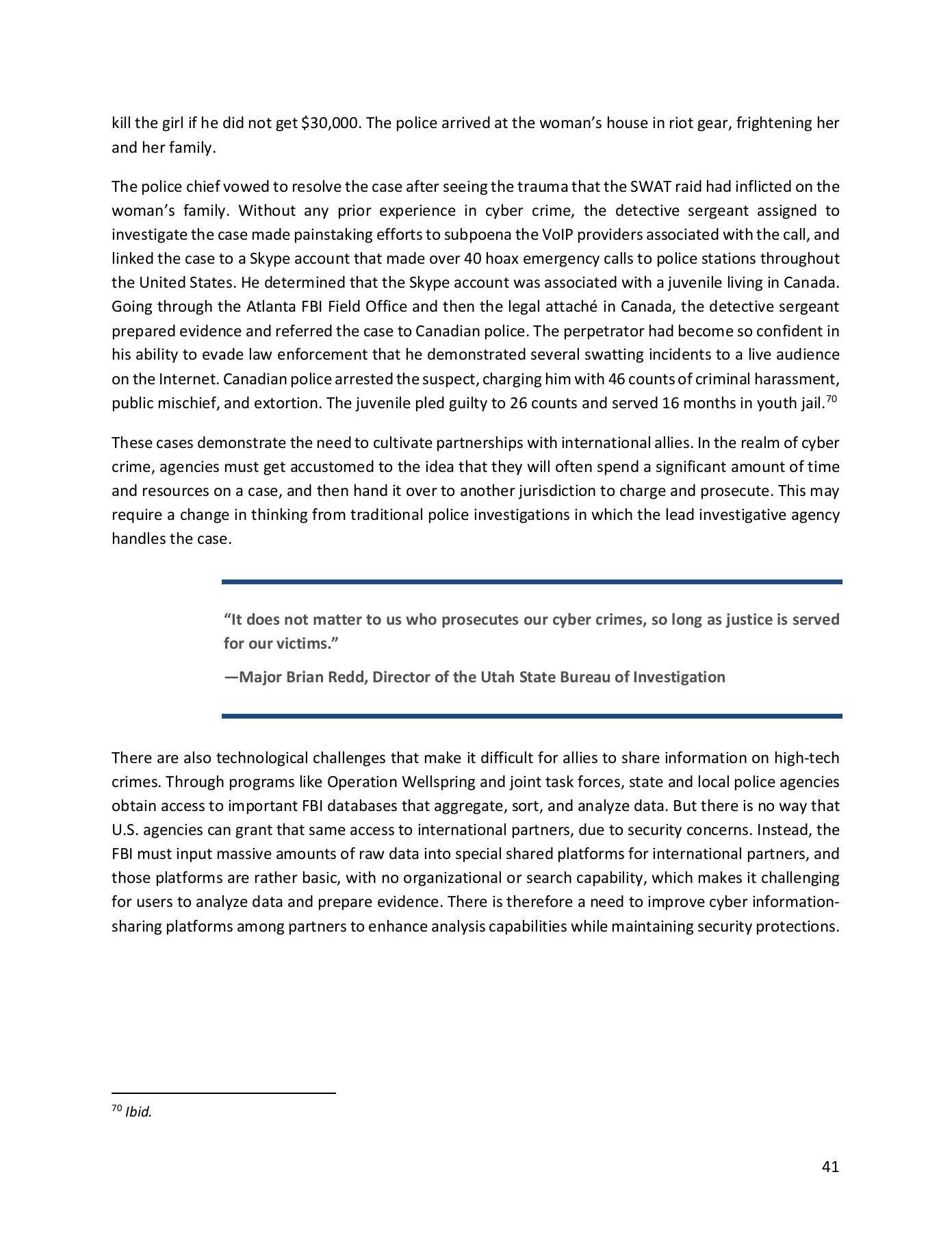 The Utah Model: A Path Forward for Investigating and Building ...