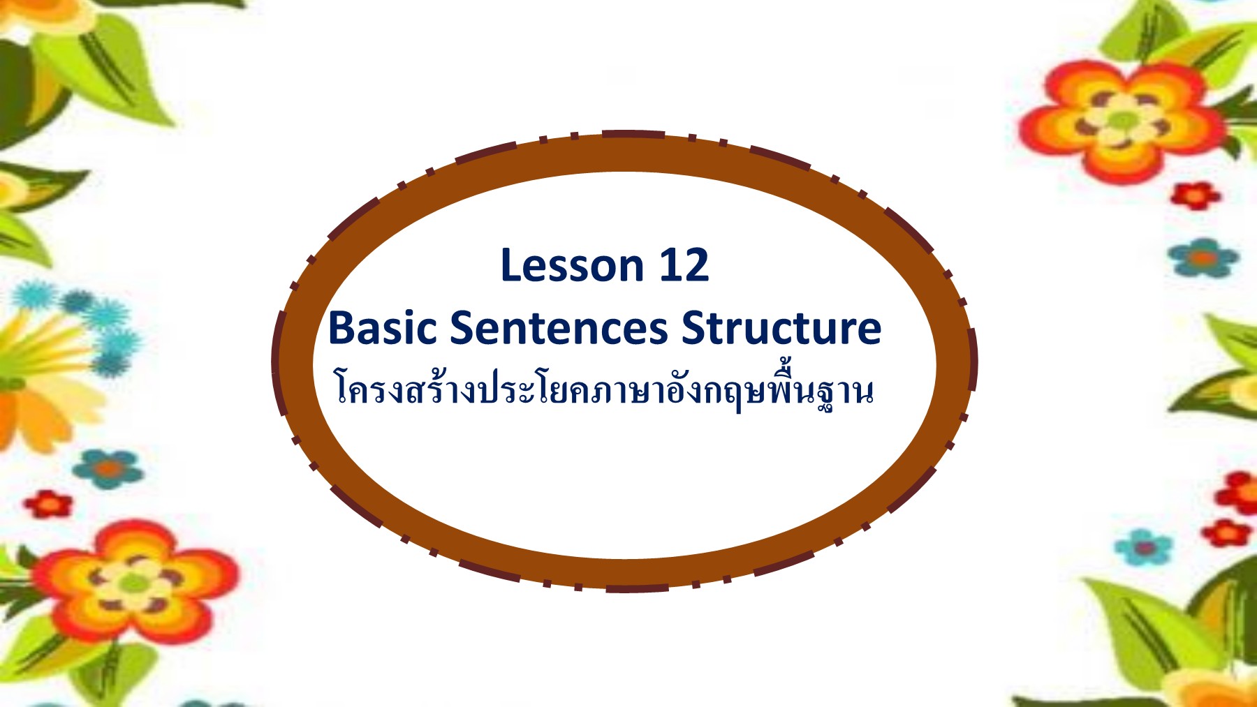 Basic Sentences Structure - panitida.pur - Page 1 - 48 | Flip PDF ...
