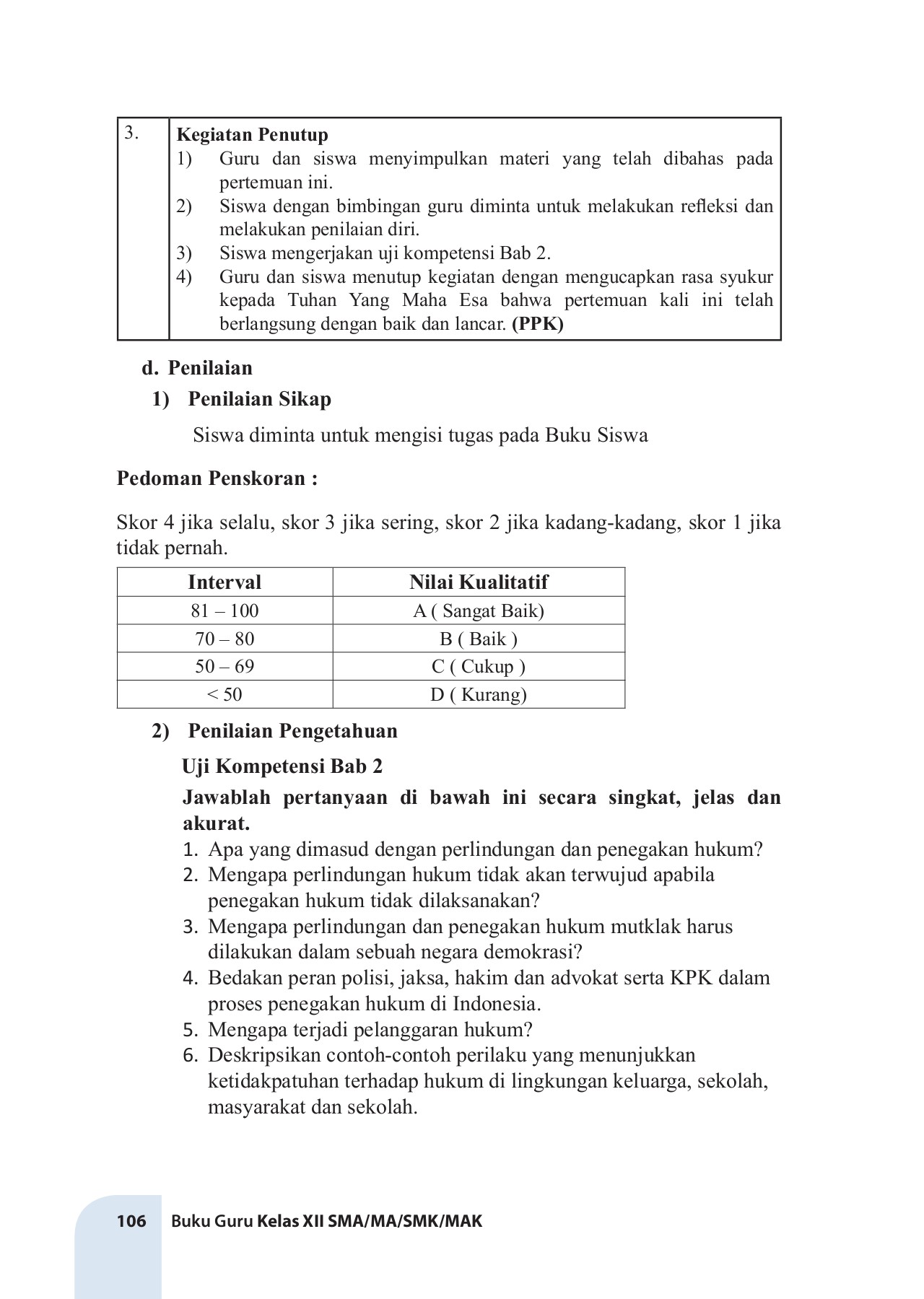 PPKN KELAS XII - SMKS HIDAYATUL ANAM - Kaca 116 | PDF Online | PubHTML5