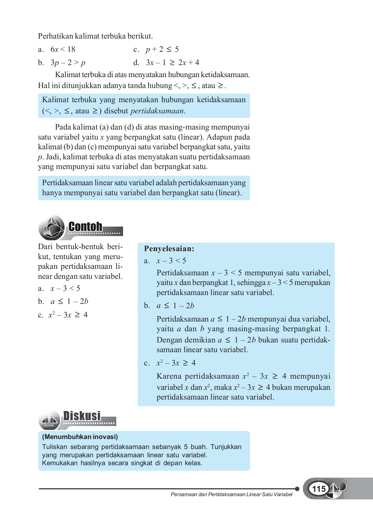 Matematika Kelas X - SMKS HIDAYATUL ANAM - Halaman 124 | PDF Online ...