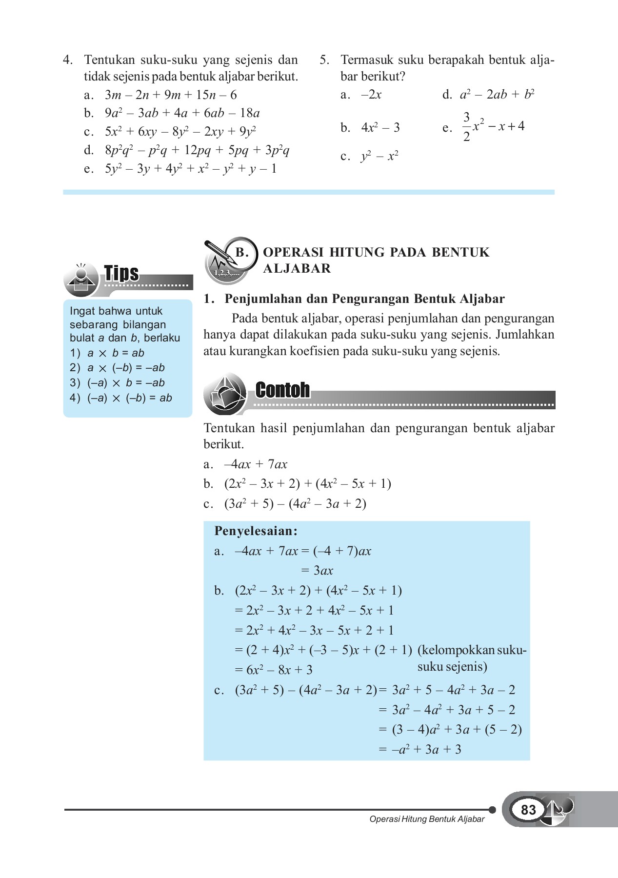 Matematika Kelas X - SMKS HIDAYATUL ANAM - Halaman 92 | PDF Online ...
