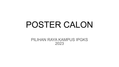 POSTER CALON - ilhamaliah2806 - Page 1 - 9 | Flip PDF Online | PubHTML5