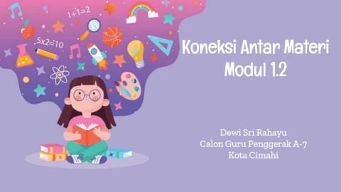 Koneksi Antar Materi Modul 1.2 - Dewi Sri Rahayu - Kaca 1 - 10 | PDF Online | PubHTML5