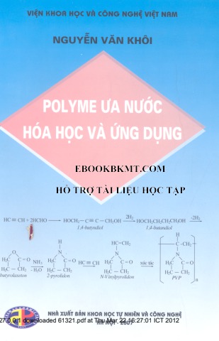 Polyme nước hóa học và ứng dụng