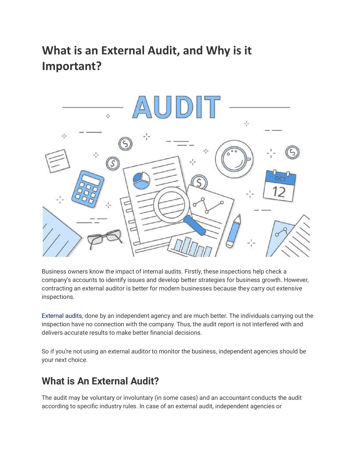 What is an External Audit, and Why is it Important_ - olivermiller009 ...