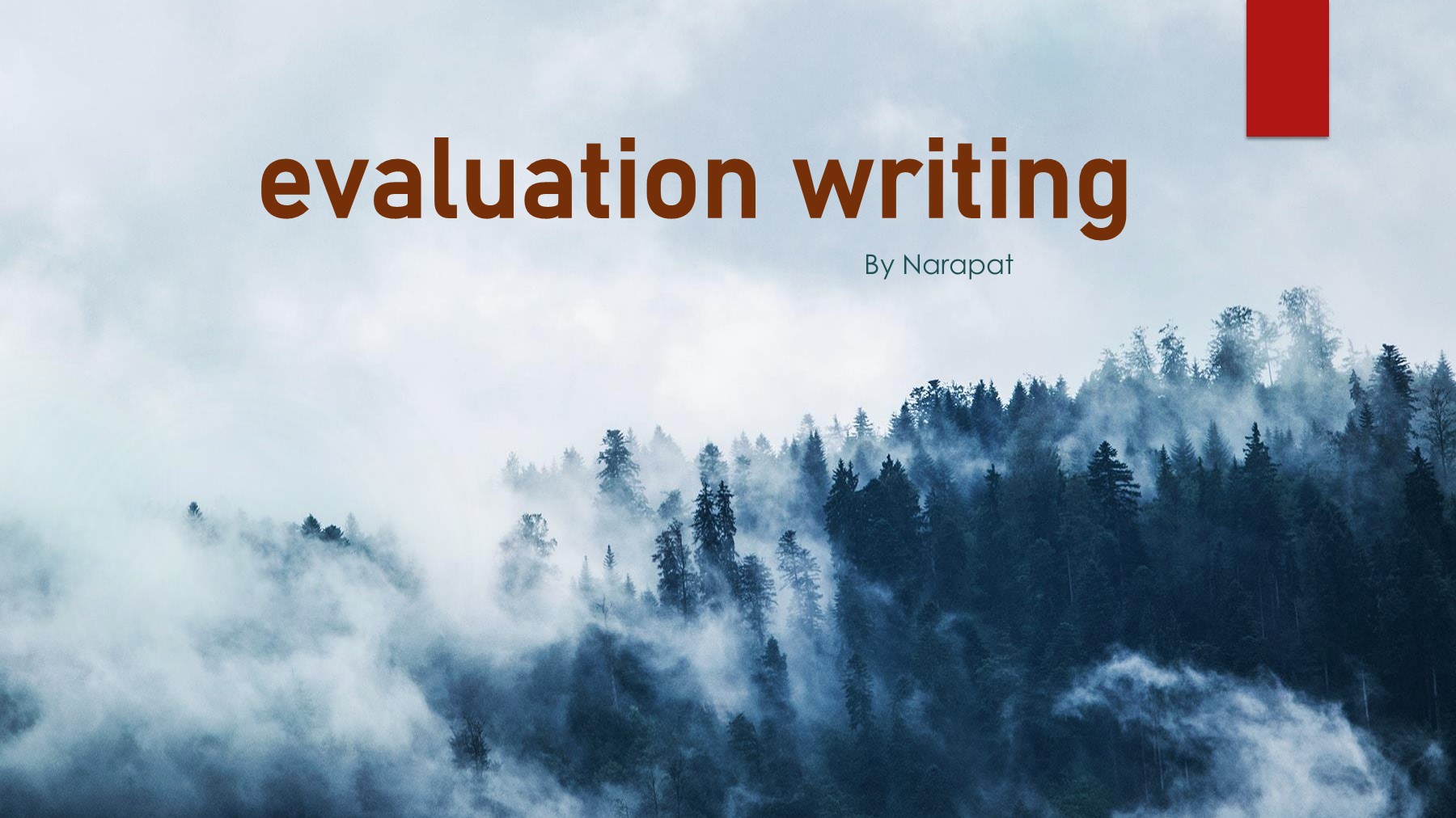 evaluation writing - narapat - Page 1 - 9 | Flip PDF Online | PubHTML5
