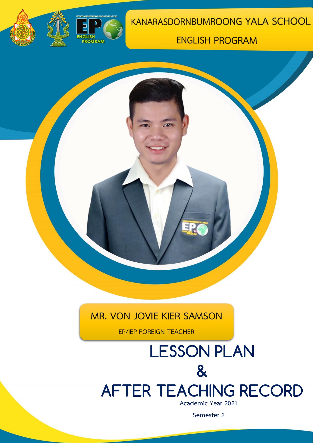 VON EP LESSON PLAN AND AFTER TEACHING RECORD TERM 2_2021_organized ...