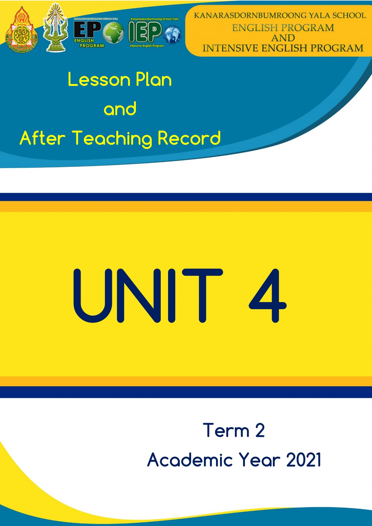 VON EP LESSON PLAN AND AFTER TEACHING RECORD TERM 2_2021_organized ...