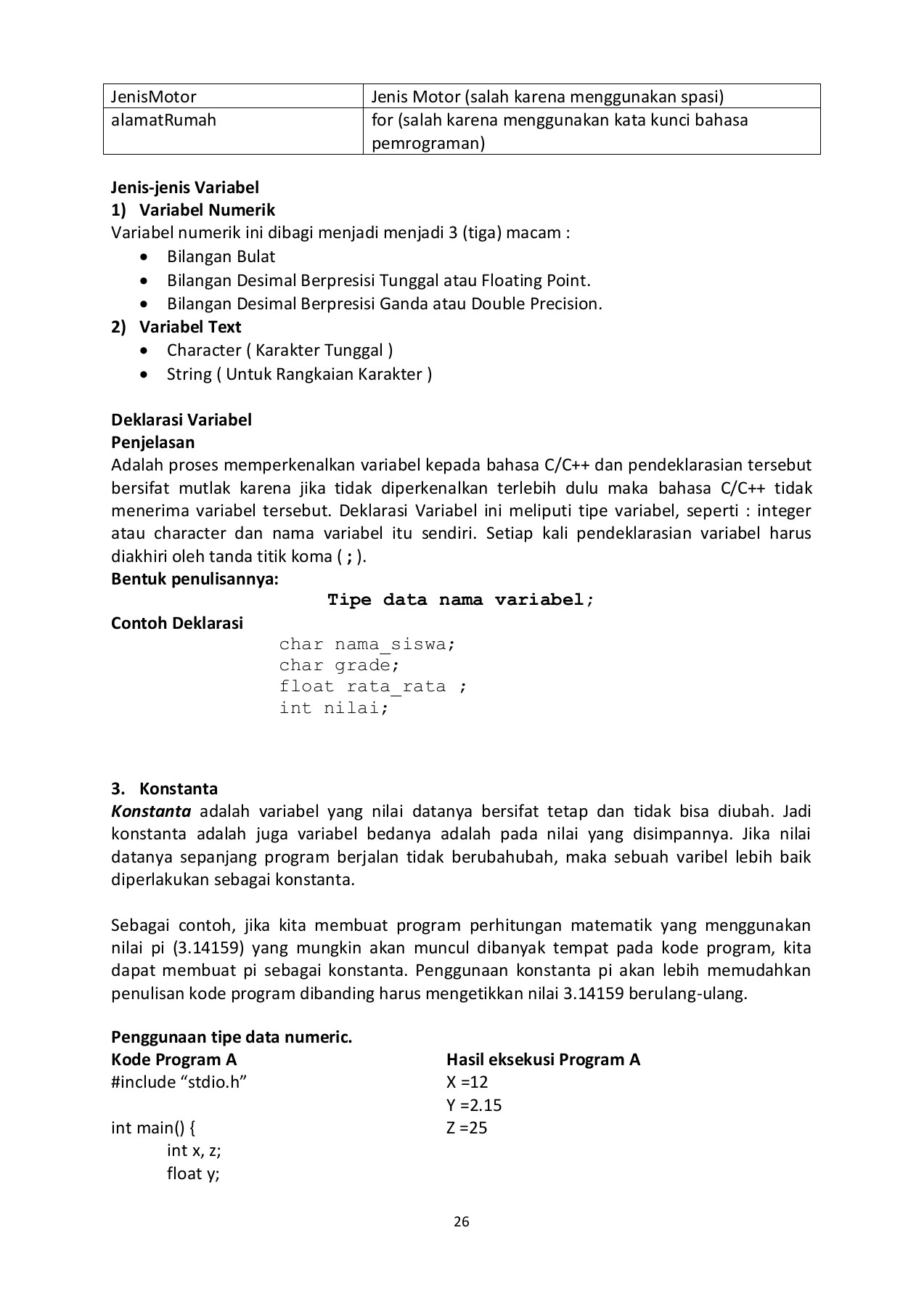 modul-DEV C++ - Belajar - Halaman 26 | PDF Online | PubHTML5