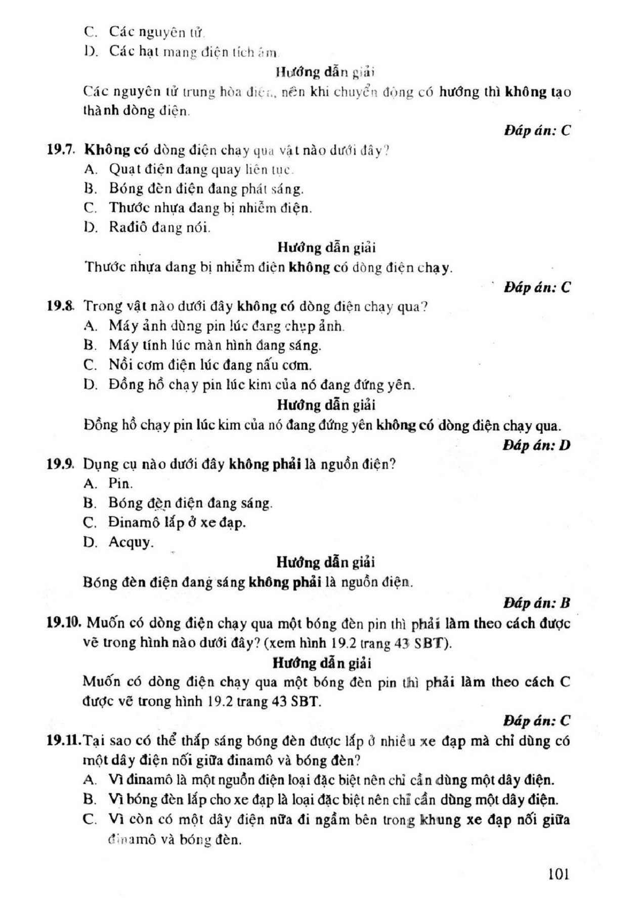 Giải Bài Tập Vật Lí 7 - TỦ SÁCH ONLINE - Page 101 | Flip PDF Online ...