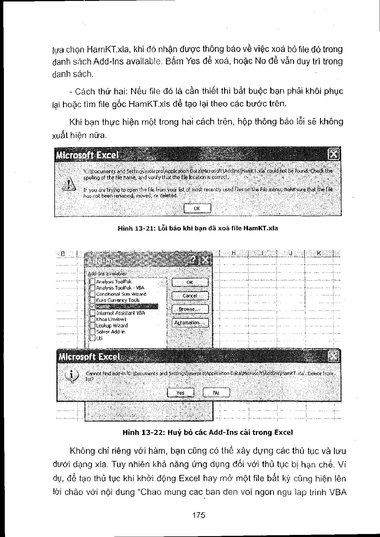 Lập trình VBA trong Excel - TỦ SÁCH ONLINE - Page 175 | Flip PDF Online | PubHTML5
