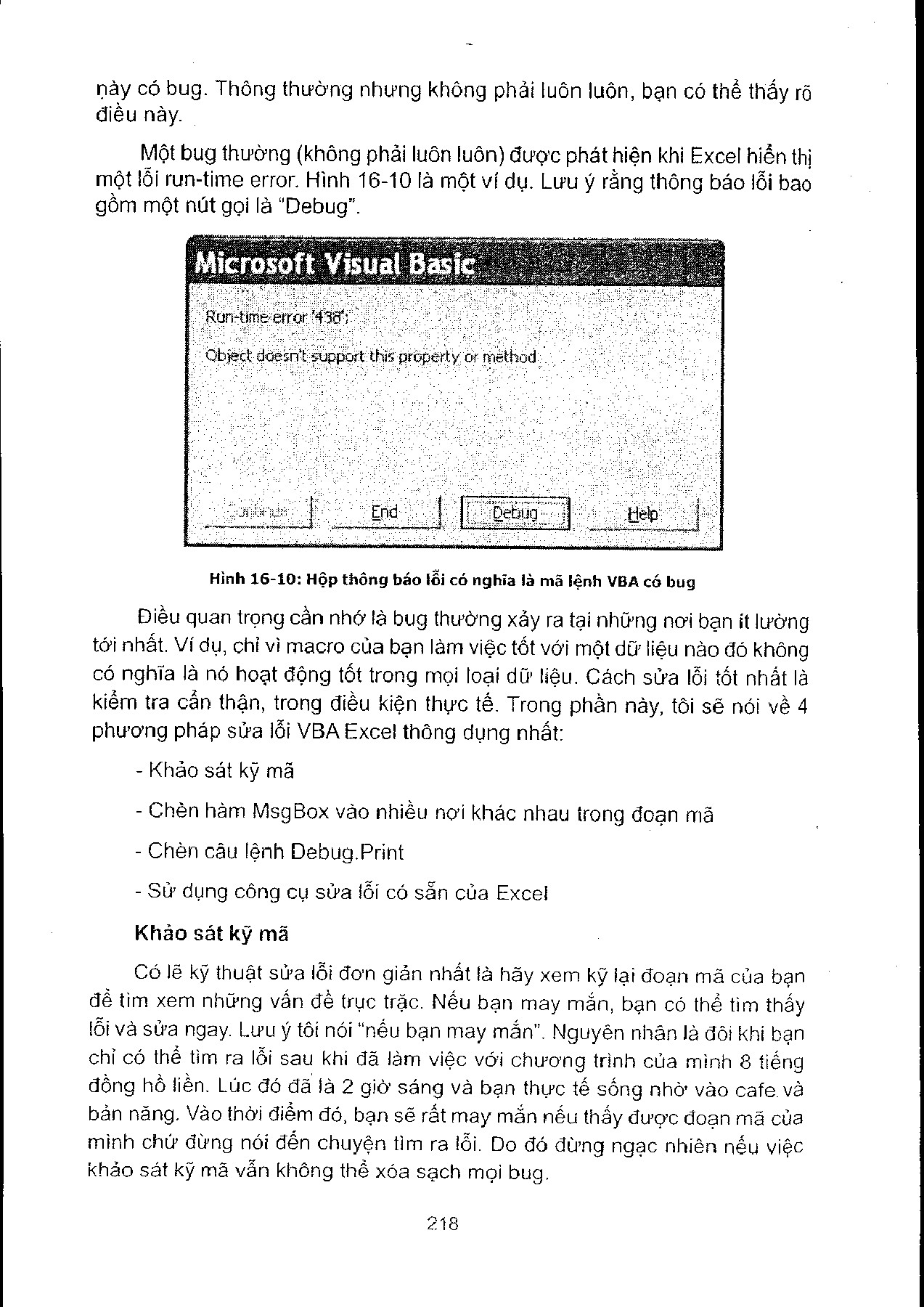 Lập trình VBA trong Excel - TỦ SÁCH ONLINE - Page 218 | Flip PDF Online | PubHTML5