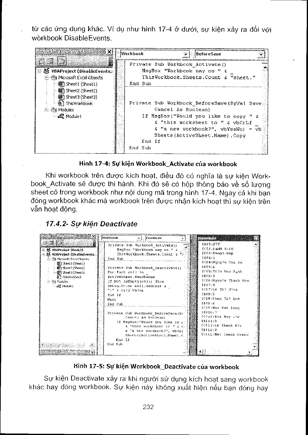 Lập trình VBA trong Excel - TỦ SÁCH ONLINE - Page 232 | Flip PDF Online ...