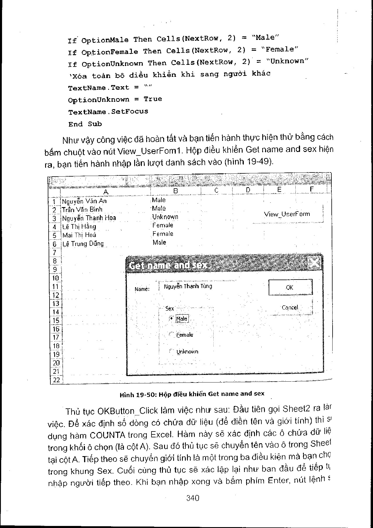 Lập trình VBA trong Excel - TỦ SÁCH ONLINE - Page 340 | Flip PDF Online | PubHTML5