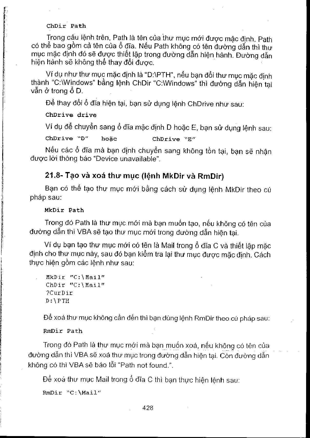 Lập trình VBA trong Excel - TỦ SÁCH ONLINE - Page 428 | Flip PDF Online ...