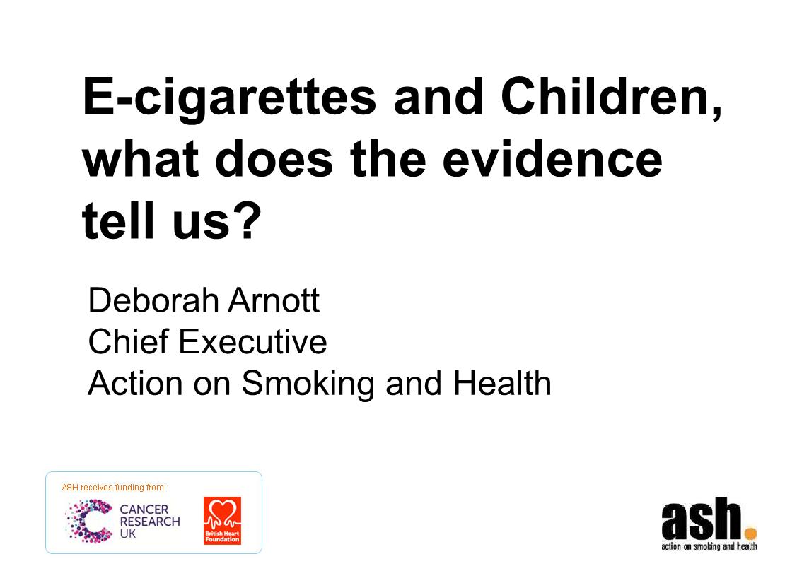 Using electronic cigarettes in the workplace - Ray PG Yeates - Page 1 ...