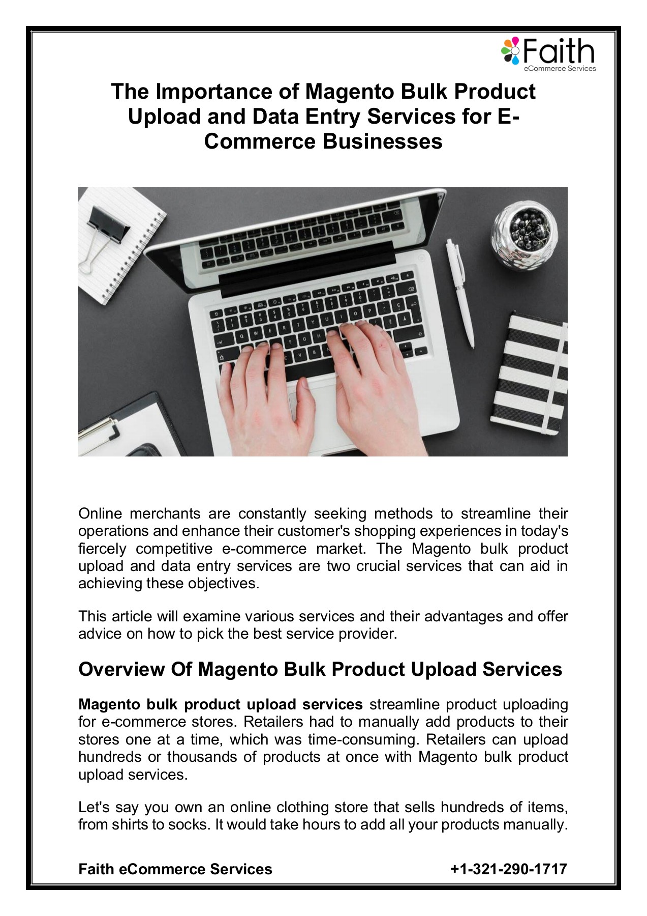 The Importance of Magento Bulk Product Upload and Data Entry Services ...