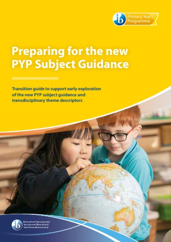 IB PYP new subject