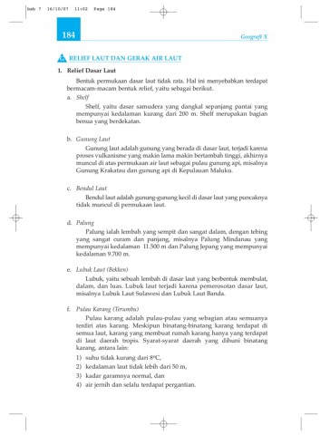 GEOGRAFI KELAS X - SMA NEGERI 1 SAMADUA - Halaman 193 | PDF Online | PubHTML5