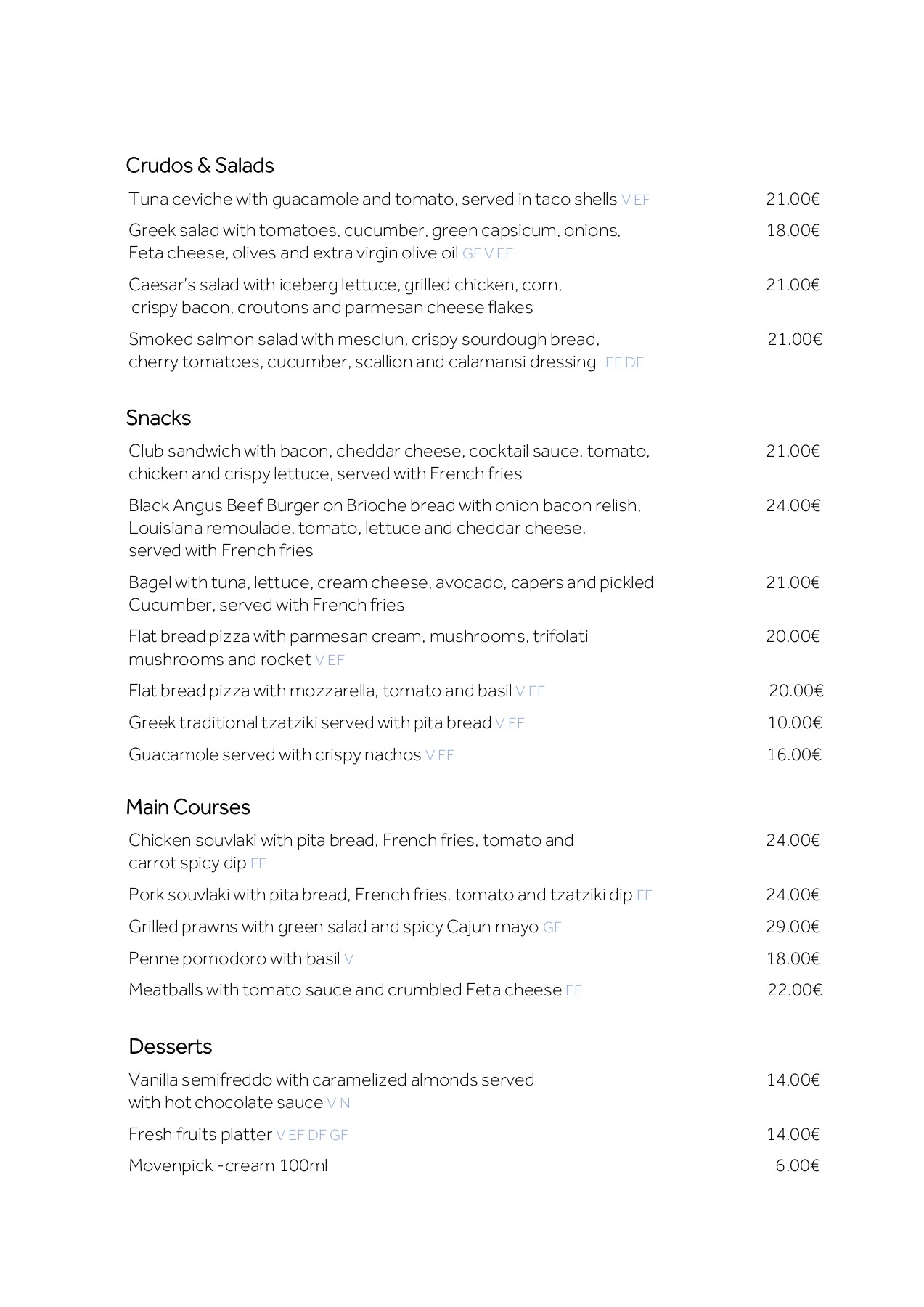 Beach - Pool Menu - lbrint - Page 1 - 2 | Flip PDF Online | PubHTML5