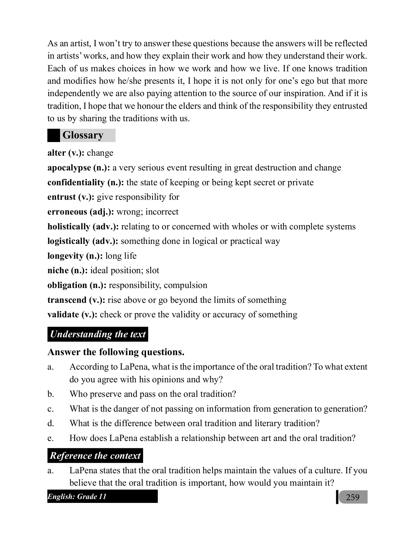 Grade XI English - narendra.gupta - Page 266 | Flip PDF Online | PubHTML5