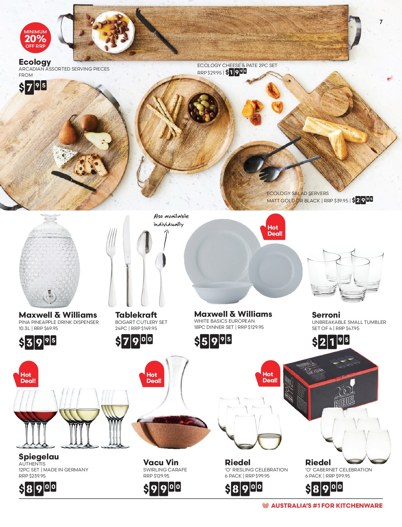Kitchen Warehouse Catalogue December 2016 - marketing - Page 7 | Flip ...