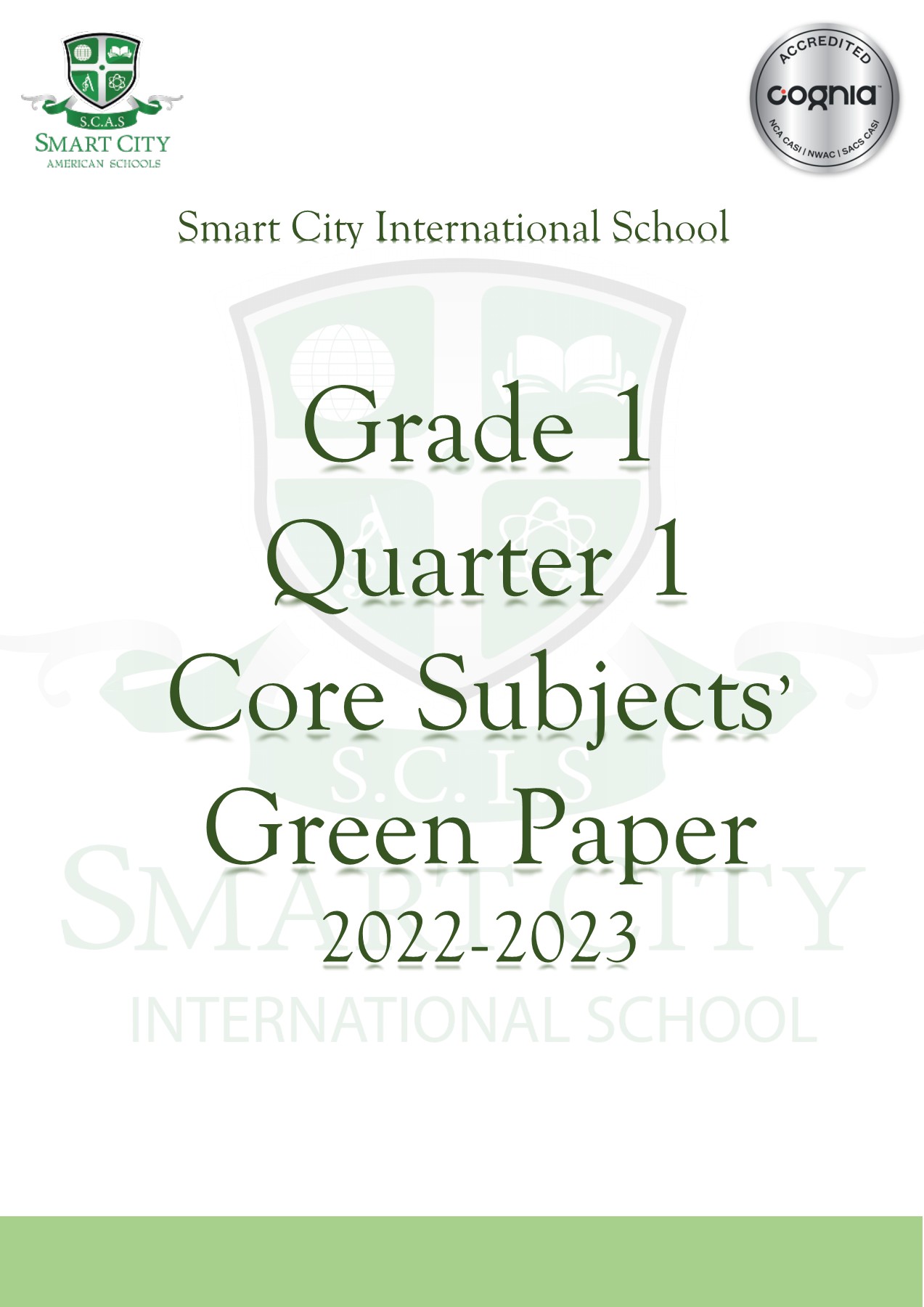 Grade 1 Green Paper - hossam.anwar1990 - Page 1 - 13 | Flip PDF Online ...