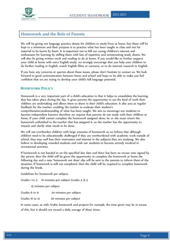 Student Handbook 2022-2023 - hossam.anwar1990 - Page 10 | Flip PDF ...