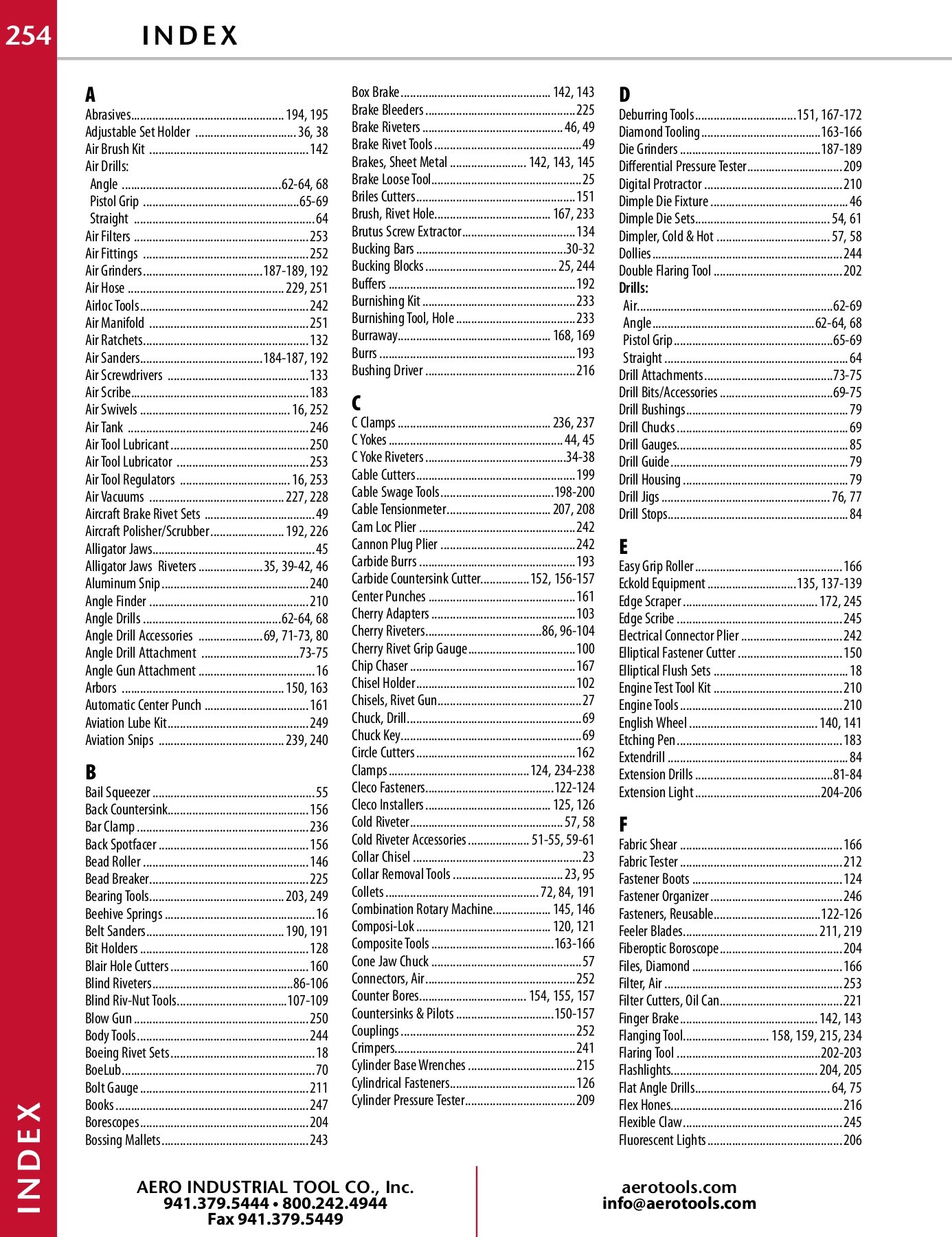 Aero Industrial Tool Catalog - Christopher Joel Smith - Page 256 | Flip ...