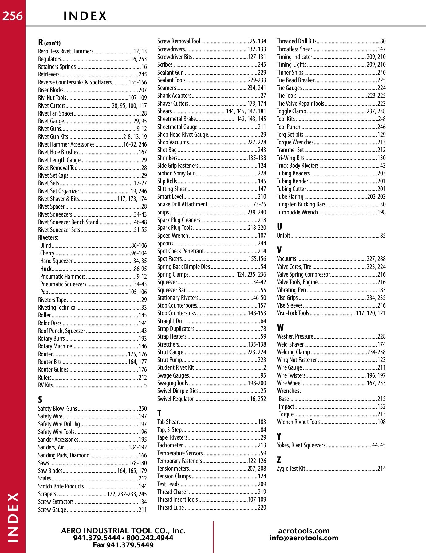 Aero Industrial Tool Catalog - Christopher Joel Smith - Page 258 | Flip ...