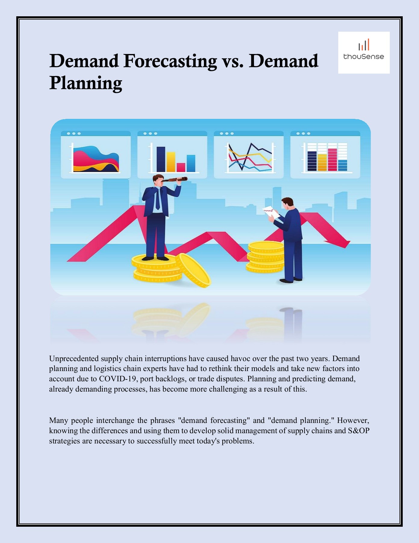 Demand Forecasting vs Demand Planning - thousenseai - Page 1 - 5 | Flip PDF Online | PubHTML5