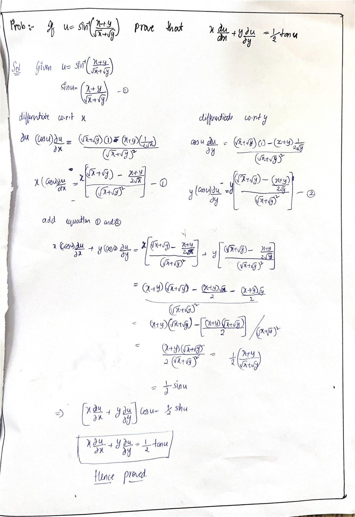 Maths assignment 2 - Tarsh Swarnkar - Page 1 - 2 | Flip PDF Online | PubHTML5