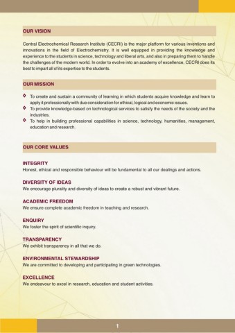 CSIR CECRI Placement brochure - CECRI Placement cell - Page 2 | Flip ...