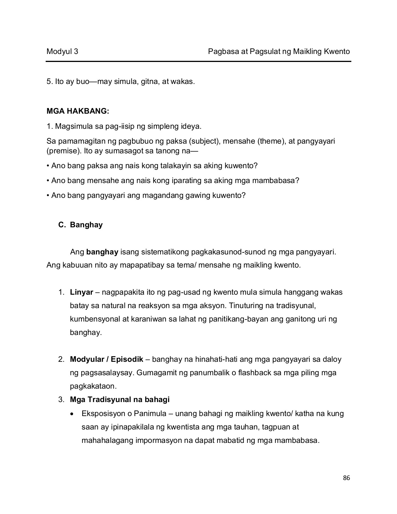 MALIKHAING-PAGSUSULAT-PINALE-1 - Lordalyn Joy Tolentino - Pahina 86 ...