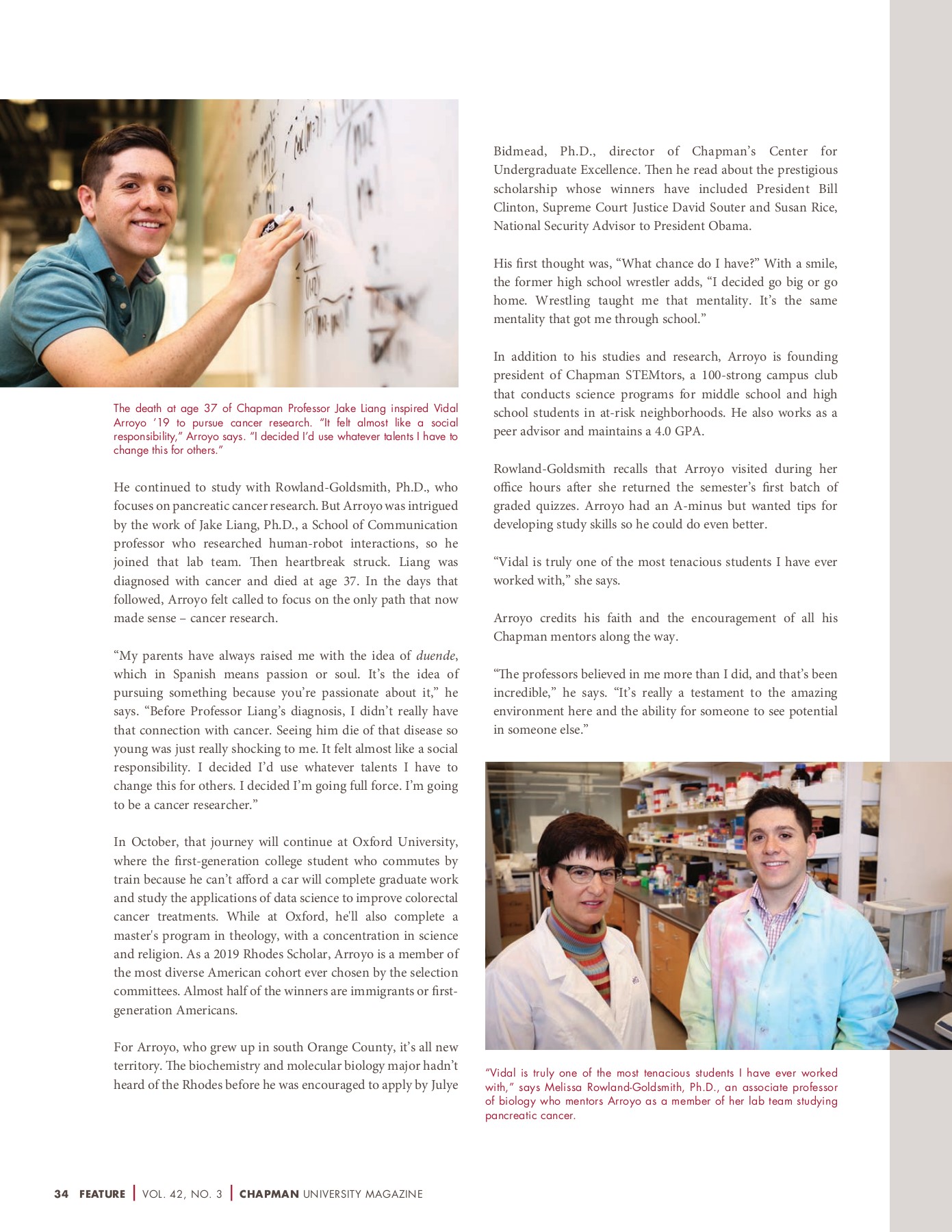 Chapman Magazine - adeguzman - Page 36 | Flip PDF Online | PubHTML5