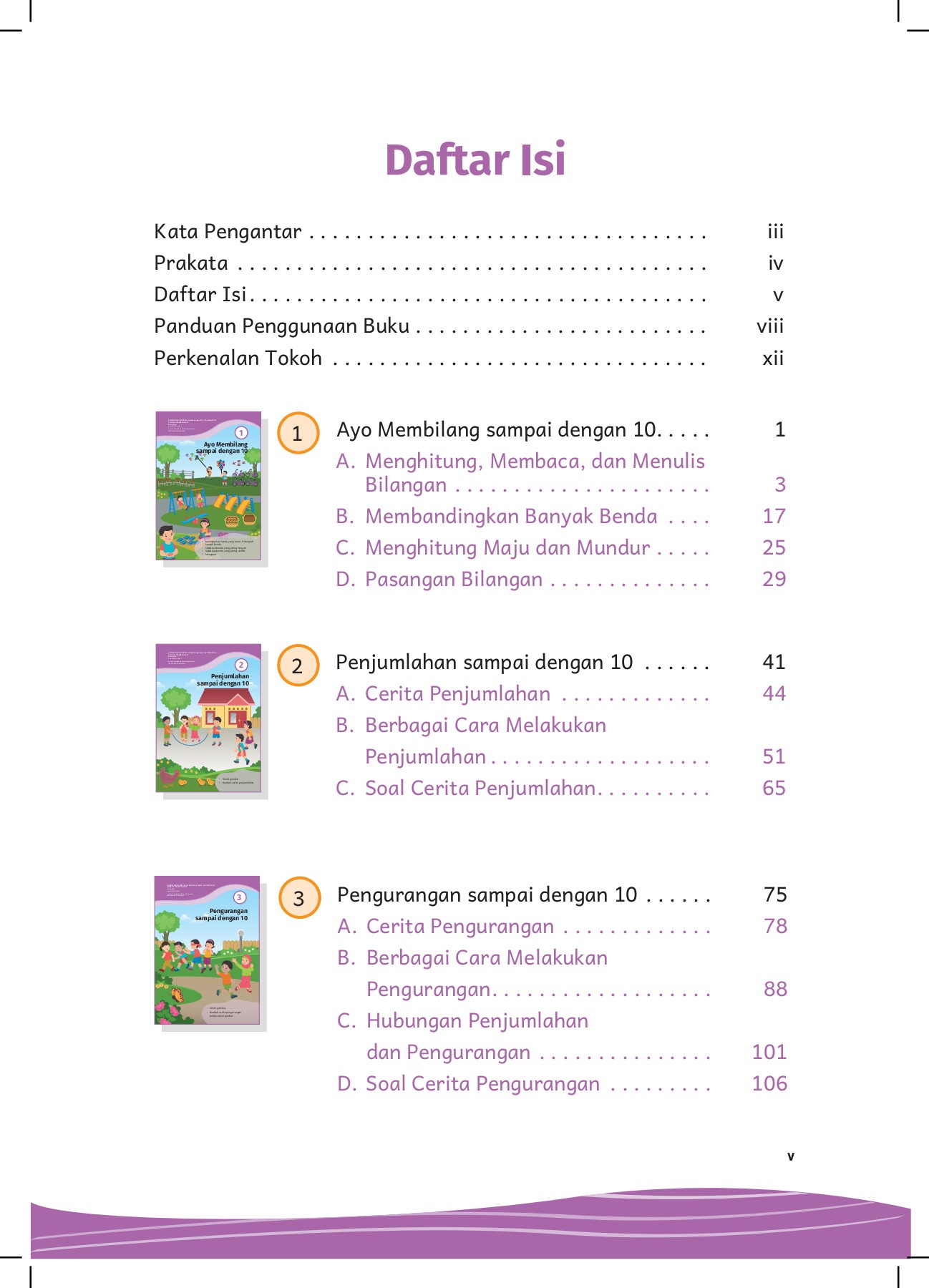 Buku Siswa - Matematika 2022 - SD Kelas 1 - SDN TISNONEGARAN 1 PROBOLINGGO - Halaman 5 | PDF ...