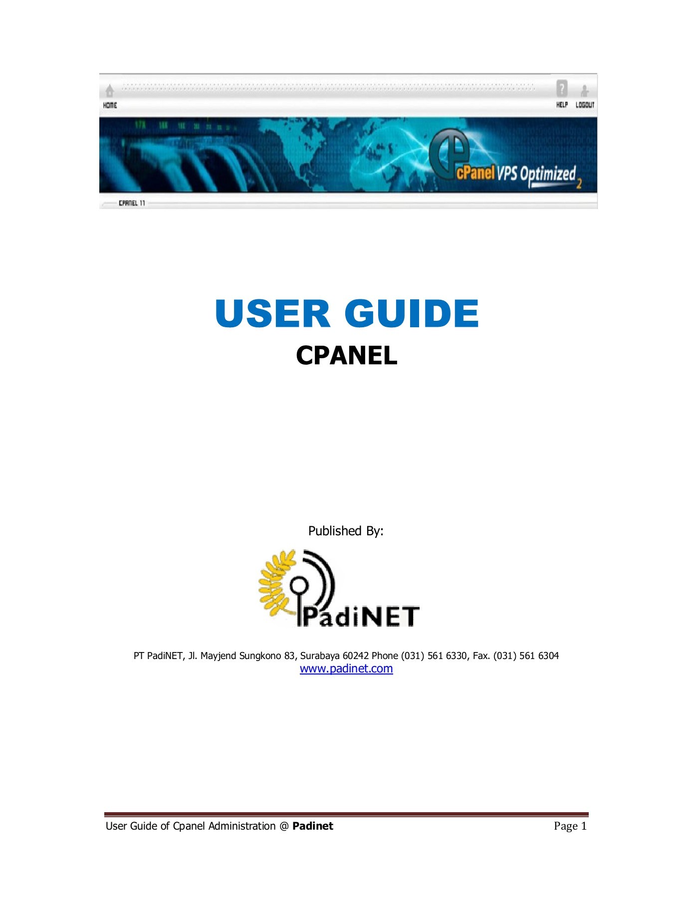 USER GUIDE_cpanel_x3 - bangdewa - Page 1 - 56 | Flip PDF Online | PubHTML5
