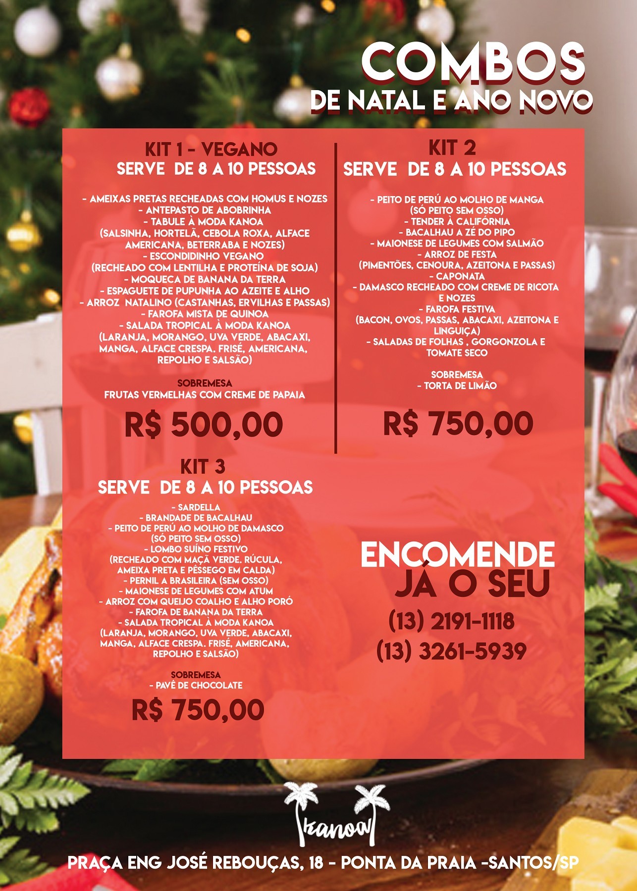 Combos de natal Kanoa - tayane.designgrafico - Page 1 - 1 | Flip PDF Online | PubHTML5